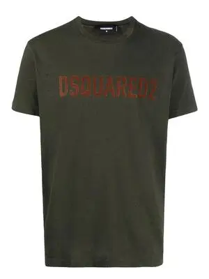 Dsquared2 Logo-print Short-sleeve T-shirt - Green