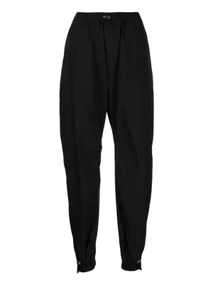 Dsquared2 High-waisted Tapered Trousers - Black