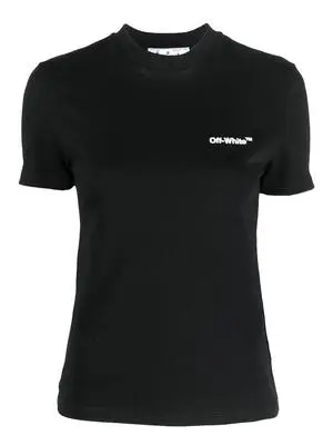 Off-White Logo-print T-shirt - Black