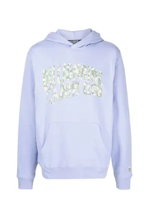 BILLIONAIRE BOYS CLUB Logo Print Hoodie - Purple
