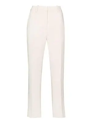 HOLZWEILER Slim-cut Cropped Trousers - Neutrals