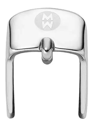 Michele 14mm Stainless Steel Buckle - Silver