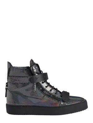 GIUSEPPE ZANOTTI Coby Mid-top Sneakers - Black