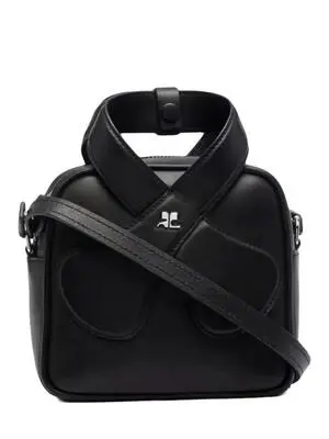 COURREGES Loop Tote Bag - Black