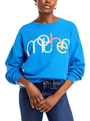 MOTHER The Drop Square Sweatshirt S Mother