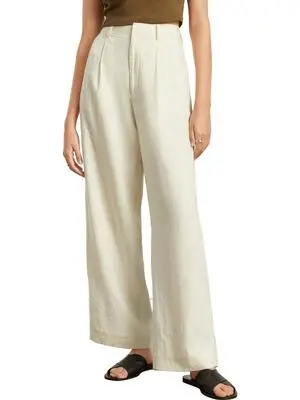 Everlane Linen Way-High Drape Pant Canvas