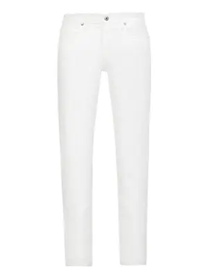 Paige Slim Straight-leg Stretch-denim Jeans - Icecap
