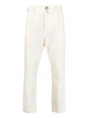 Jacob Cohen Straight-leg Cropped Trousers - White