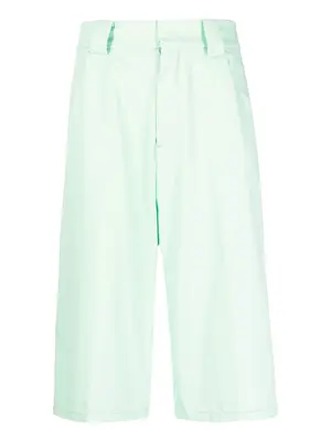 RASSVET Pressed-crease Bermuda Shorts - Green