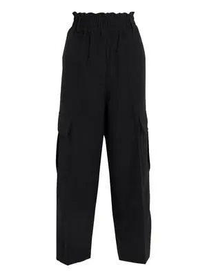 Palm Angels Woven Straight-leg Pants - Black