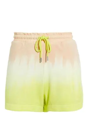ATM Anthony Thomas Melillo Tie-dyed Cotton-terry Shorts - Blush