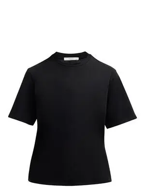 THE ROW Chiara Jersey T-shirt - Black
