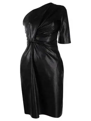 STELLA MCCARTNEY Stella McCartney One-Shoulder Knot Detail Dress