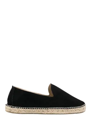 Manebí Round Toe Espadrilles - Black