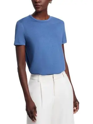 Majestic Filatures Crewneck Tee - Celest