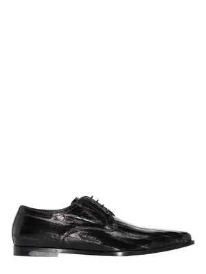 Dolce & Gabbana Point-toe Derby Shoes - Black