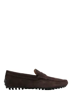 TOD'S Gommino Penny Loafers - Brown