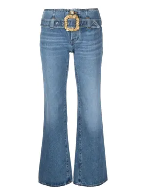 CORMIO CORMIO Cropped Bootcut Jeans