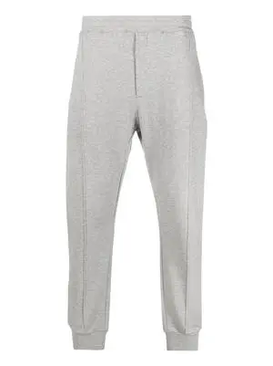 Alexander McQueen Rear Logo-patch Detail Track Pants - Grey