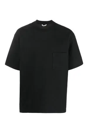 AURALEE Stand-up Cotton T-shirt