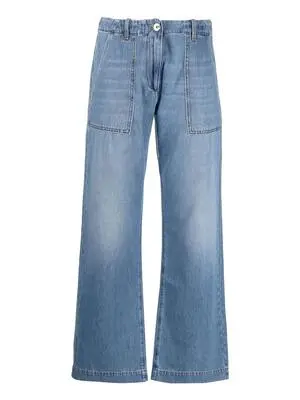 Jacob Cohen Low-rise Straight-leg Jeans - Blue