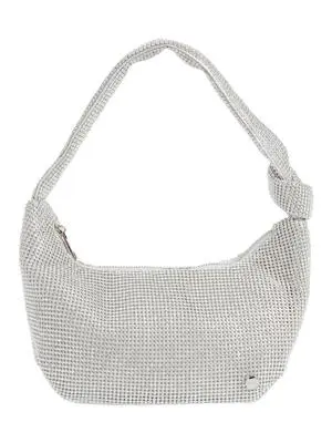OLGA BERG Olga Berg Jessica Crystal Croissant Bag