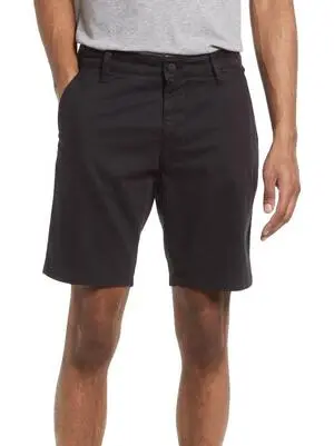 MAVI Noah Stretch Twill Chino Shorts - Black Twill
