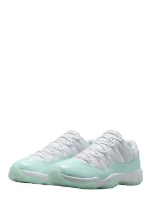 JORDAN Air 11 Retro Low Basketball Sneakers White/ Igloo