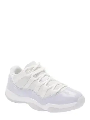 JORDAN Air 11 Retro Low Basketball Sneakers White/pure Violet/white