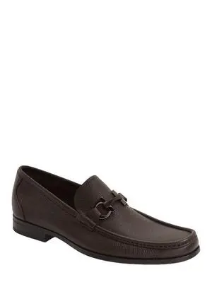 FERRAGAMO Grandioso Gancio Bit Loafer - Hickory Leather
