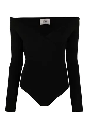 ATU BODY COUTURE Atu Body Couture Off-Shoulder V-Neck Body