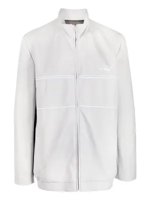 Martine Rose Logo Print Track Jacket - Grey