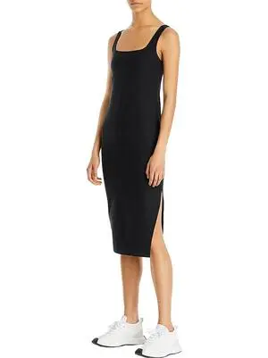 Beyond Yoga Space Dyed Icon Midi Dress Darkest Night