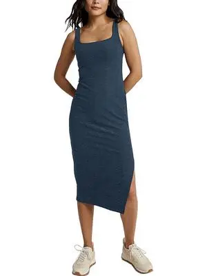 Beyond Yoga Space Dyed Icon Midi Dress Nocturnal Navy