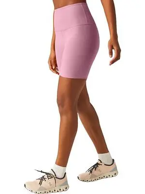 Beyond Yoga Keep Pace Biker Shorts - Pink Haze