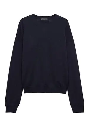 Prada Cashmere Knit Sweater - Bleu