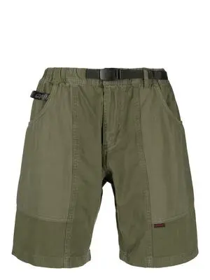 Gramicci Belted-waist Bermuda Shorts - Green