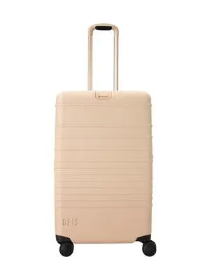 BEIS The Medium Check-in Roller Suitcase - Tonal Beige
