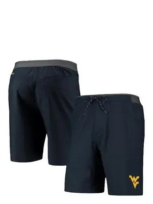 Columbia West Virginia Mountaineers Twisted Creek Omni-shield Shorts - Navy