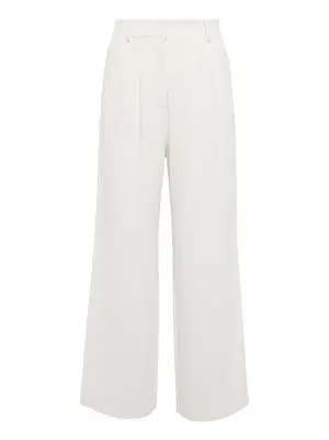 ETRO Etro Pleated High-Rise Cropped Trousers