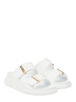 Alexander McQueen Rubber Slides - White
