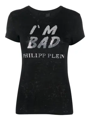 Philipp Plein Logo-print T-shirt - Black