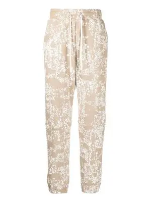 John Elliott Sydney Graphic-print Track Pants - Brown