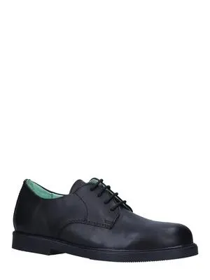 PAPOUELLI Leather Oxford Shoes - Black