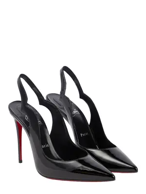 CHRISTIAN LOUBOUTIN Hot Chick Slingback Pumps - Black