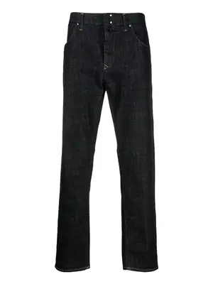 Incotex Straight-leg Denim Trousers - Blue