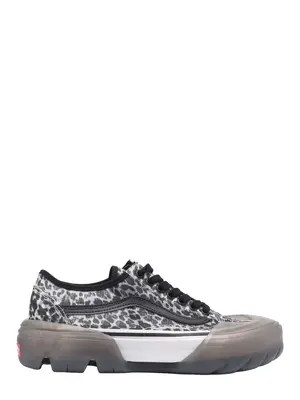 VANS Old Skool Leopard-print Sneakers - Grey