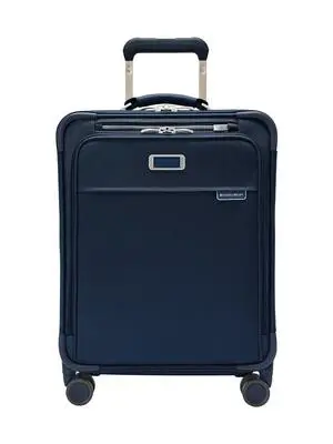 Briggs & Riley Baseline Global Carry-on Expandable Spinner Suitcase - Navy
