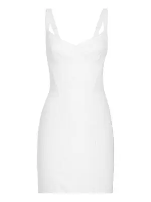 Dolce & Gabbana Corset-style Slip Dress - White