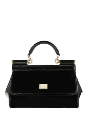 Dolce & Gabbana Mini Sicily Handbag - Black